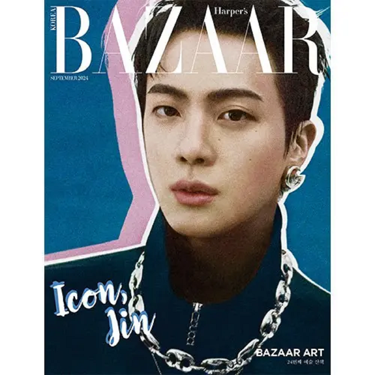 BAZAAR Korea Magazine 2024-09 [Cover : Jin] – Hello Hallyu Kpop & Drama Shop
