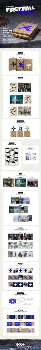 TXT - FREEFALL 3RD FULL ALBUM STANDARD VER. – Hello Hallyu Kpop & Drama ...
