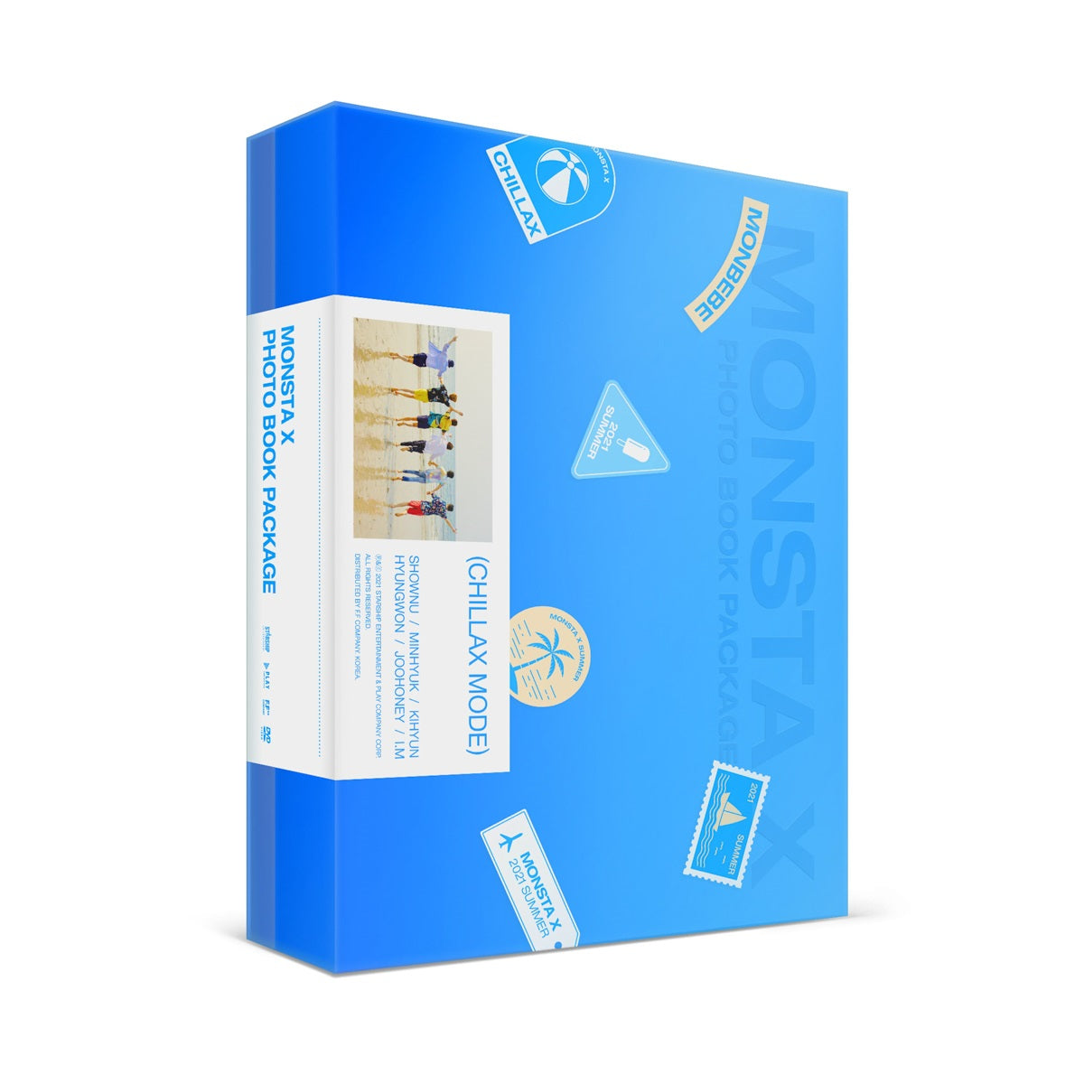 Monsta X - Photobook Package - Chillax Mode – Hello Hallyu Kpop & Drama ...