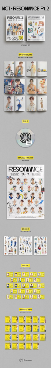 NCT 2nd Album [RESONANCE Pt.2] (Departure Ver.) – Hello Hallyu Kpop ...